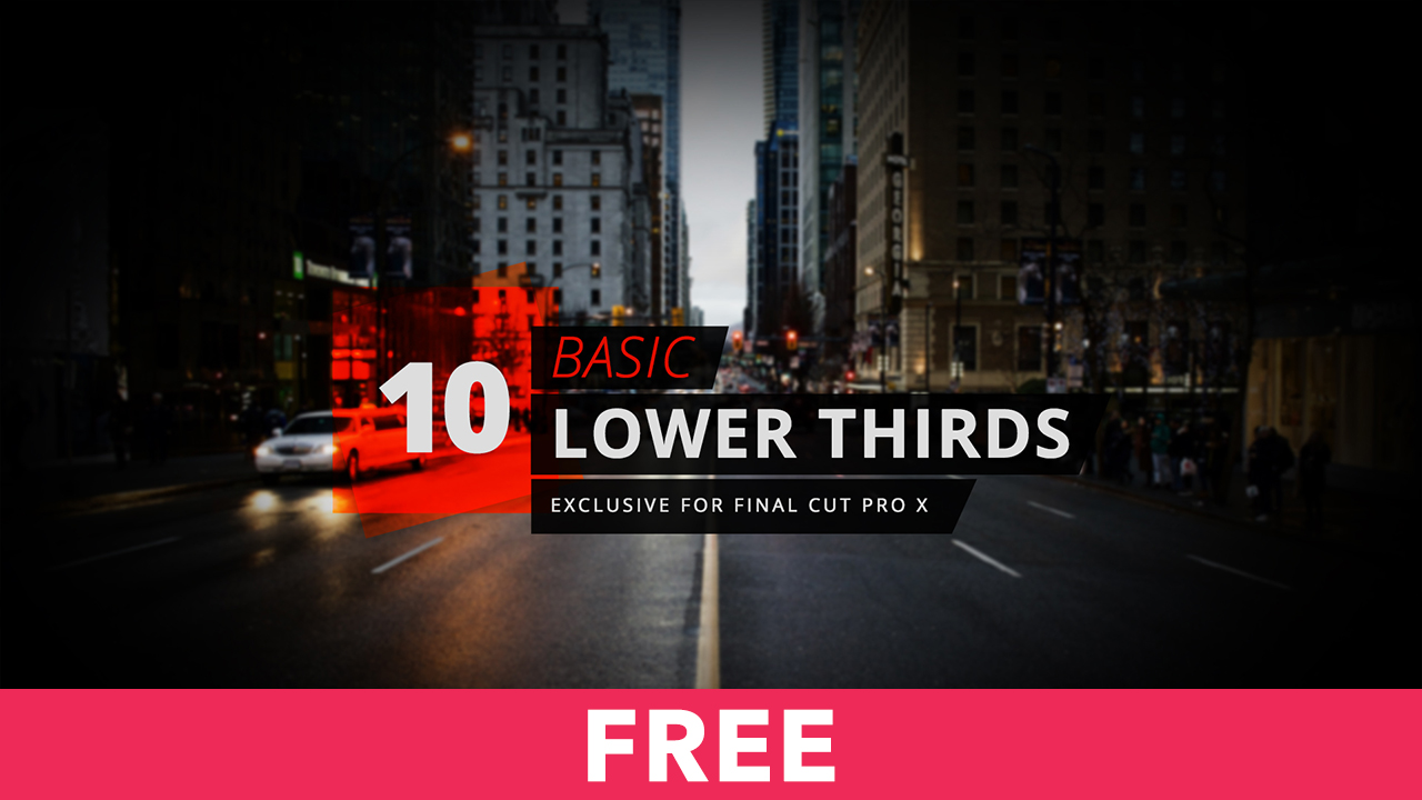 10 Basic Lower Thirds