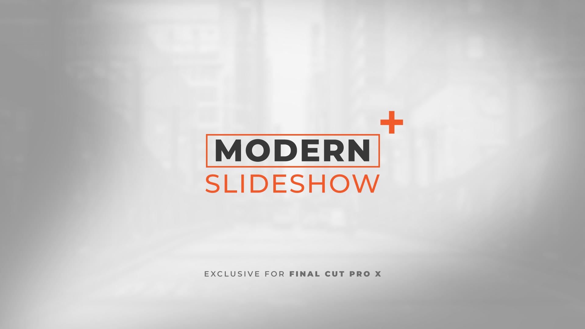 Slideshows templates for Final Cut Pro