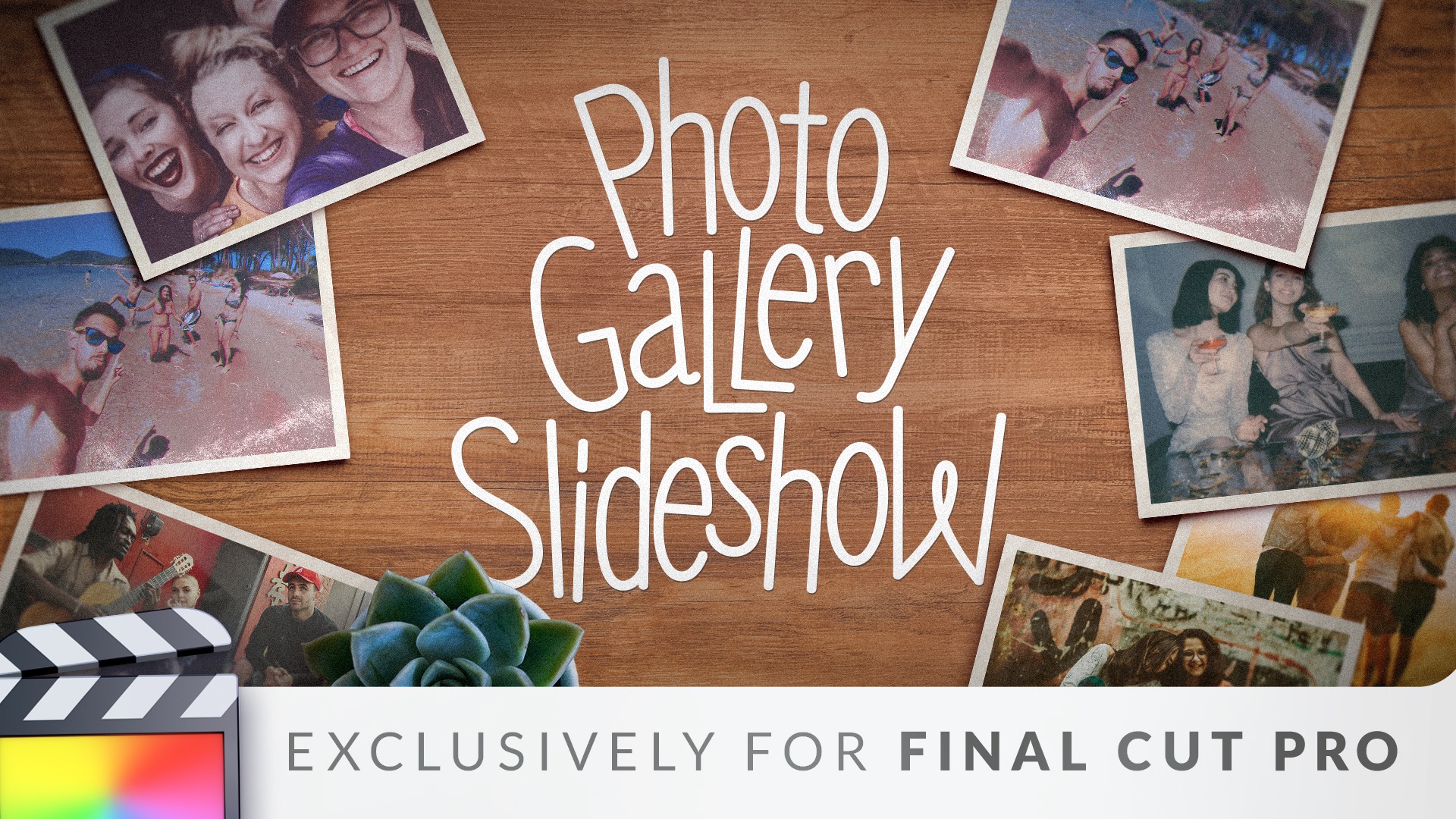 Slideshows templates for Final Cut Pro