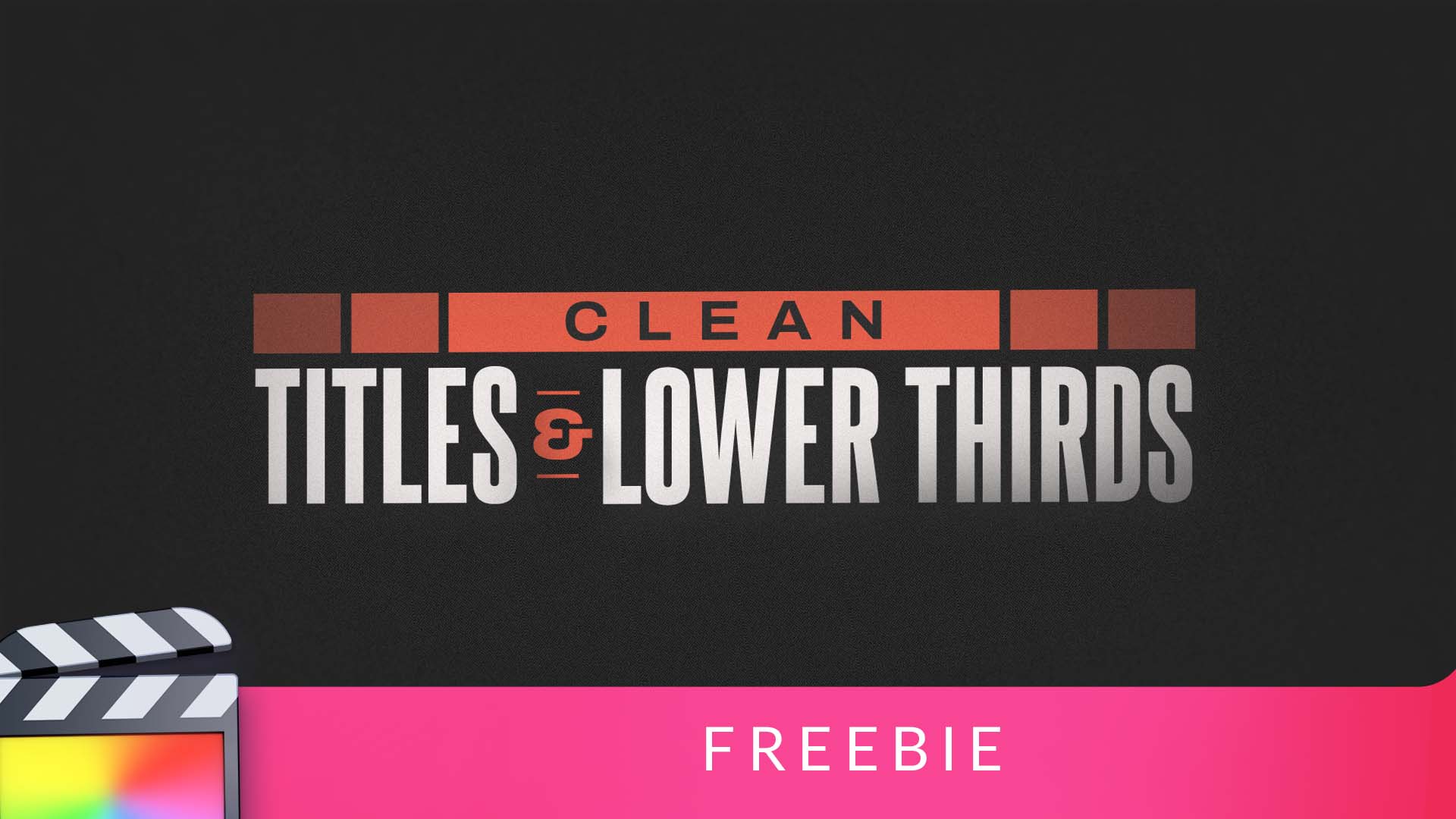 Free Templates for Final Cut Pro